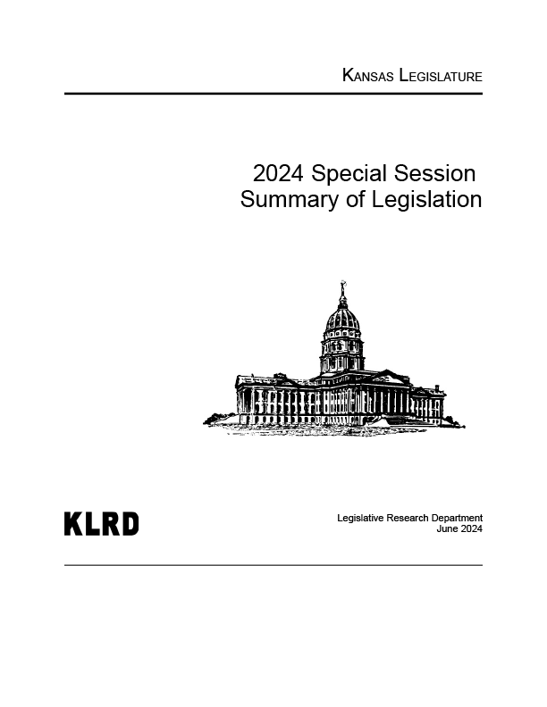 Special Session 2024 Summary of Legislation – KLRD