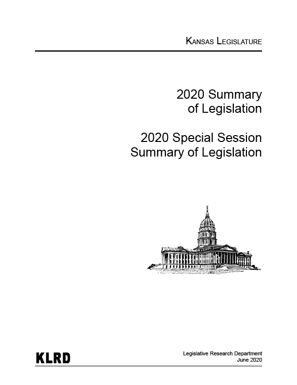 Summary of Legislation 2020 – KLRD