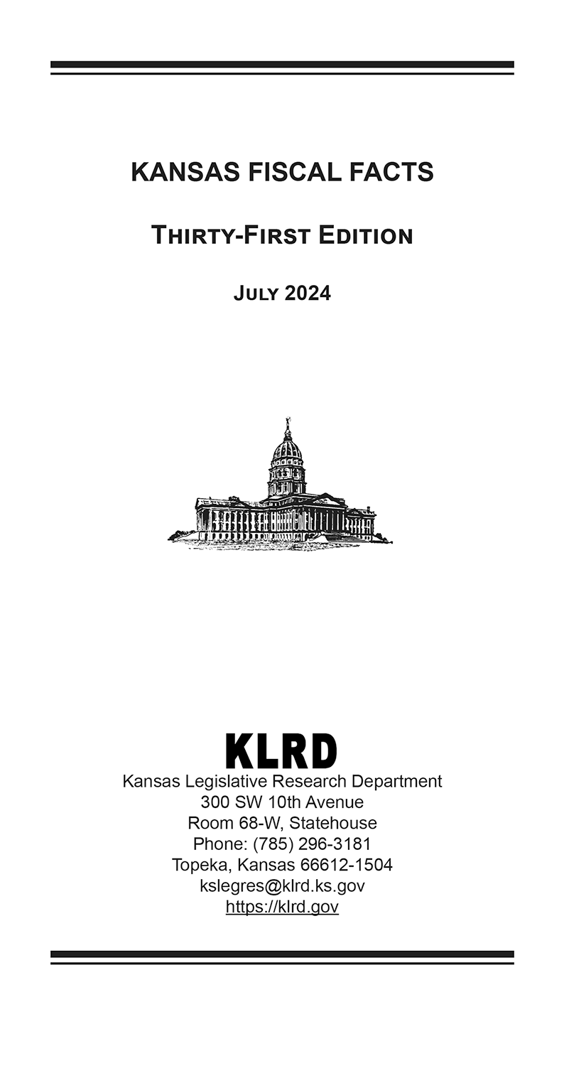 Kansas Fiscal Facts 2024 – KLRD